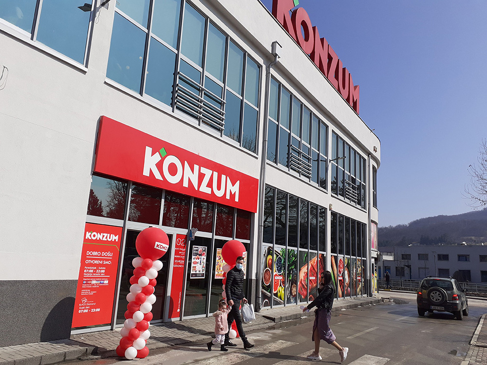 Preuređena Konzum prodavnica u Kiseljaku - Gracija