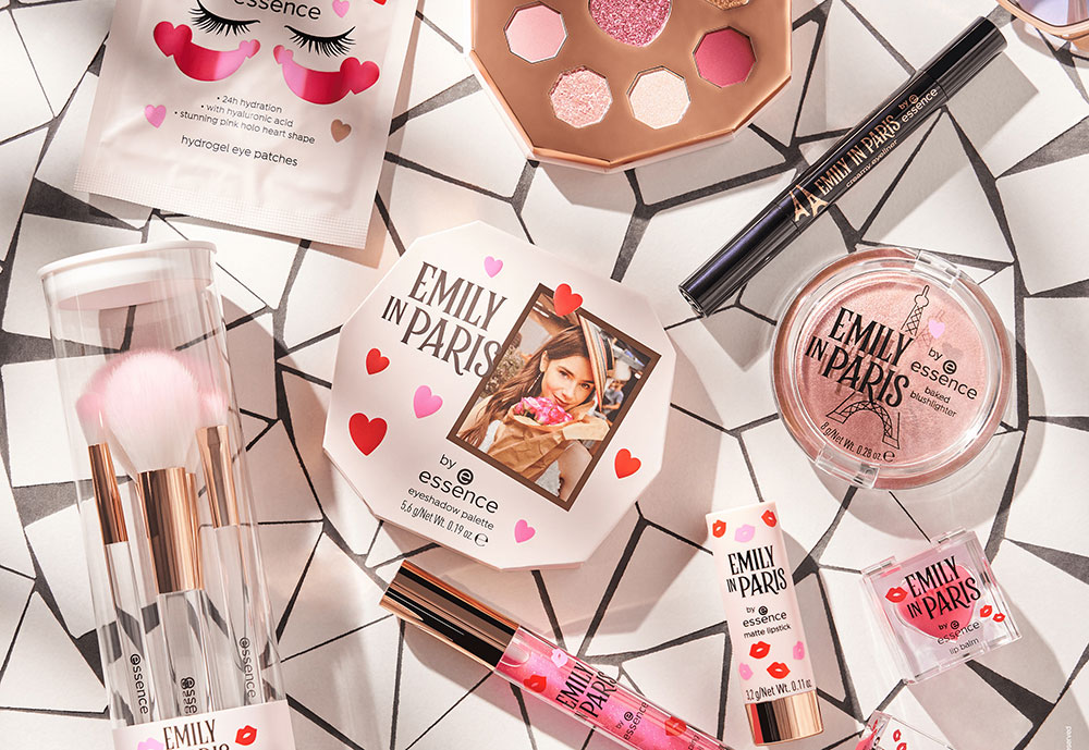 Nova essence Trendovska kolekcija: Beauty Looks like Emily in Paris