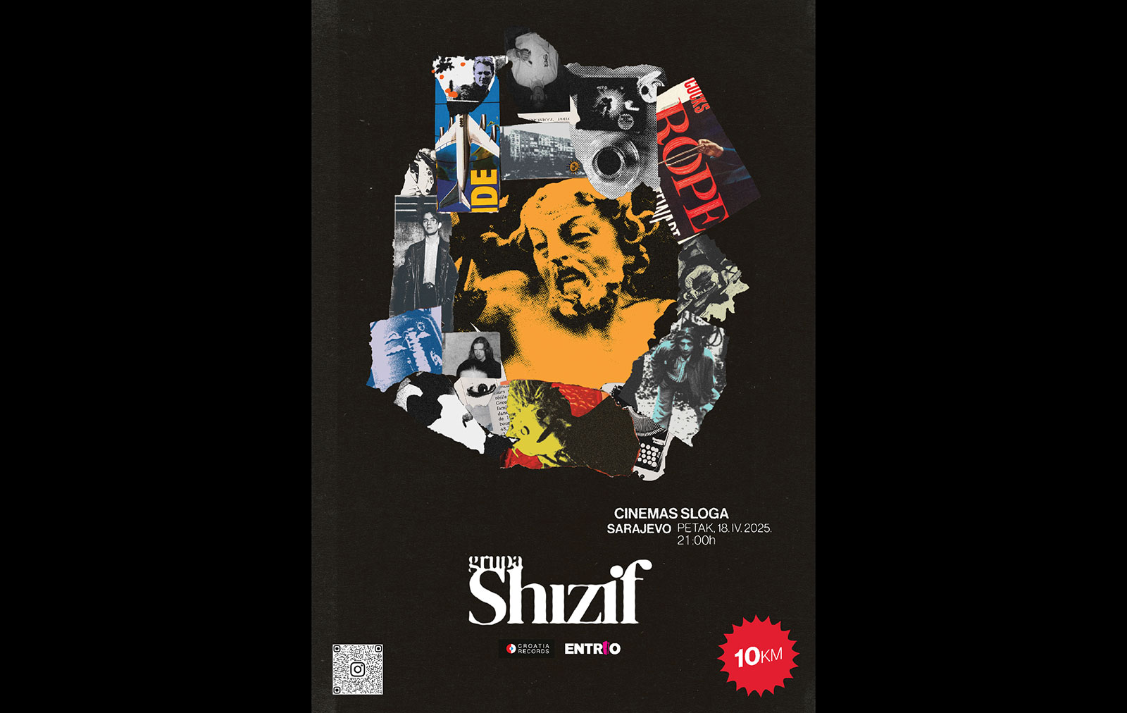 „Shizif“ najavljuje svirku 18. aprila u Cinemas Sloga
